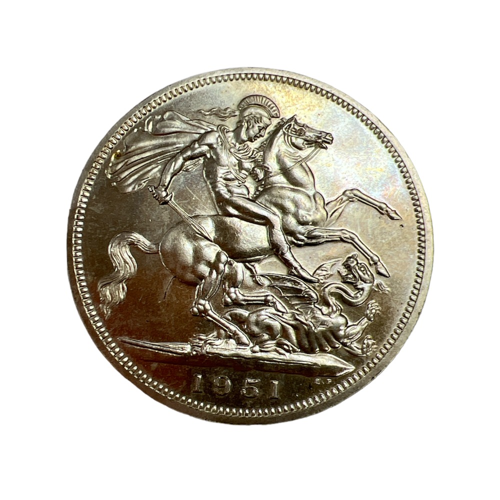 1951 King George VI - Five Shilling - Festival of Britain Coin - Own4Less
